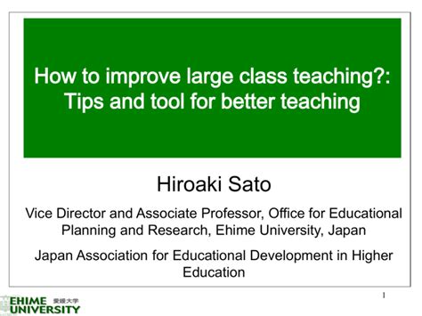 1 Characteristic Of Large Classes