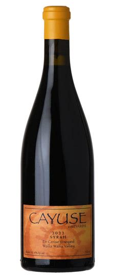 2022 Cayuse En Cerise Vineyard Walla Walla Valley Syrah Sku 1808537
