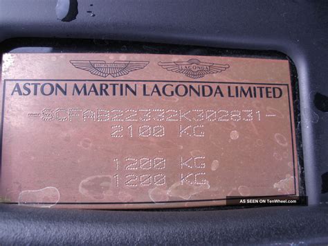 2002 Db 7 Coupe 6 Speed V12