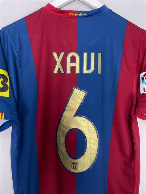 Cult Kits 2006 07 Barcelona Xavi 6 Home Shirt M Nike Cult Kits