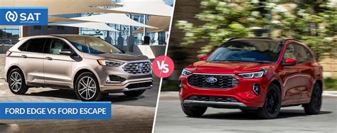 Ford Edge Vs Ford Escape Car Comparison