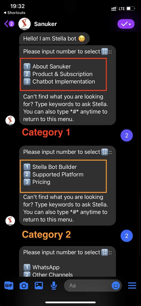 Filtering Questions For Faq Chatbot Woztell Platform Documentation