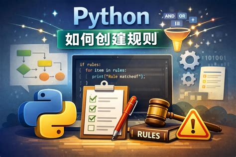 Python 如何创建规则 Python 如何创建规则