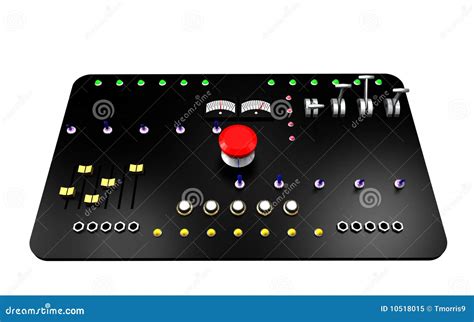 Master Control Panel Stock Illustration Illustration Of Evil 10518015