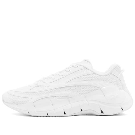 Reebok Zig Kinetica 25 White And Grey 1 End Us