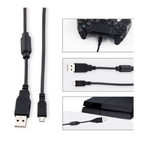 قیمت و خرید کابل شارژ دسته بازی پلی استیشن 4 مدل PS4_CABLE