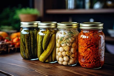 Pickled Vegetables In Jars Pictures Of Food • Foodiesfeed • Food Pictures —pictures Of Food