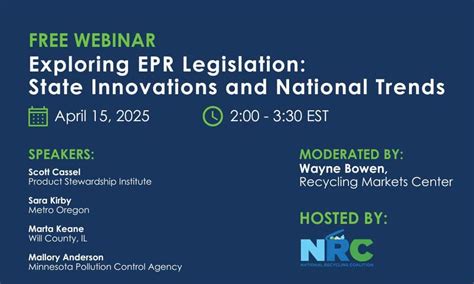 Exploring Epr Legislation State Innovations And National Trends
