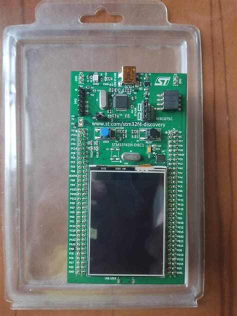 stm32f429 discovery board سامانه پالت انبار قطعات مازاد الکترونیک
