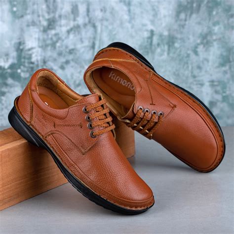 حذاء جلد طبيعي كود 2100