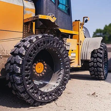 Wheel Loader Airless Tires From Evolution Wheel
