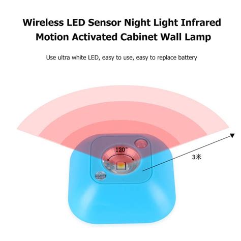 Mini Smart Body Wireless Led Sensor Night Light Pi Grandado