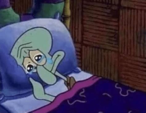 Squidward Crying Blank Template Imgflip