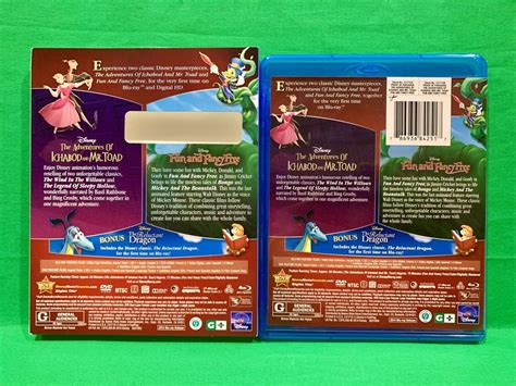 Adventures Of Ichabod And Mr Toadfun And Fancy Free Blu Raydvd