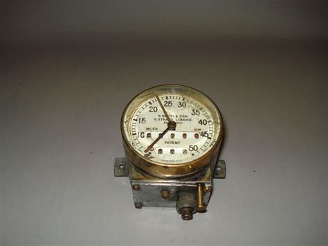Bonhams Cars A 50mph Speedometer By S Smith And Son Circa 1910