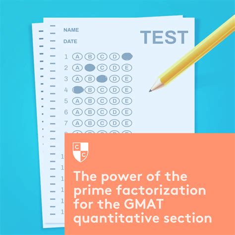 Cc The Power Of Prime Factorization For The Gmat Quantitative Section