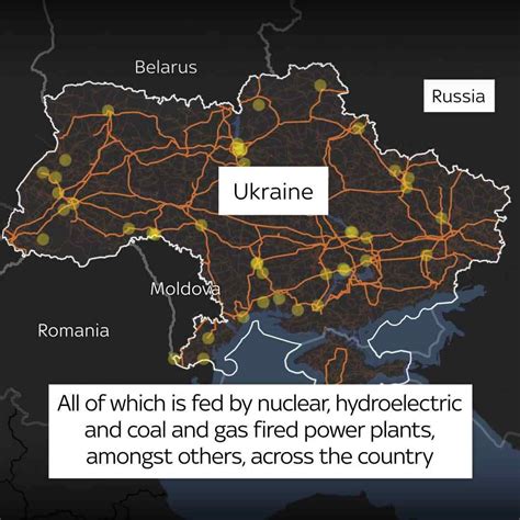 The Energy War Satellite Images Show The Scale Of Russian Attacks On