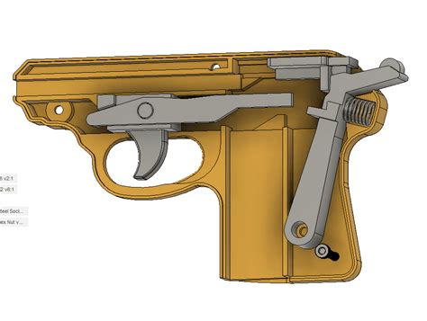 Candy Gat The 3d Printable Candy Shooter 3d Model By Soloprototype On Thangs