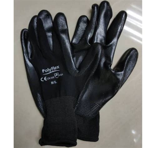 Hand Glove Polyflex Cut Resistant Black L Shopee Malaysia