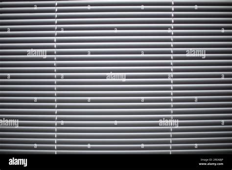 Texture Blinds Window In Detail Light From Window White Blinds