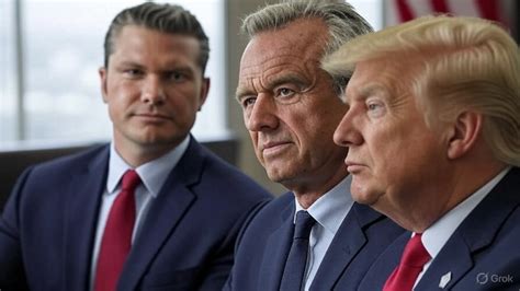 Shared Post Trump Tuesday Remarks W Sec Hegseth Sec Kennedy Jr