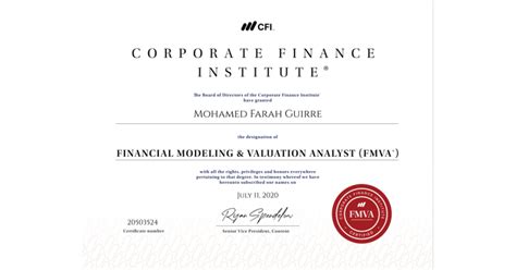Mohamed Farah G On Linkedin Financial Modeling And Valuation Analyst Fmva ® • Mohamed Farah
