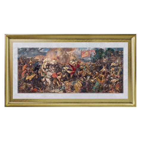 Plakat Bitwa Pod Grunwaldem W Ramie 114 X 64 Cm • Cena Opinie