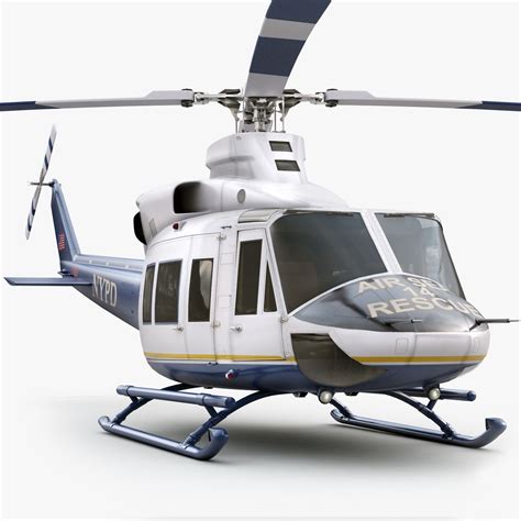 Bell 412 3d Model 15 Ma Obj Free3d