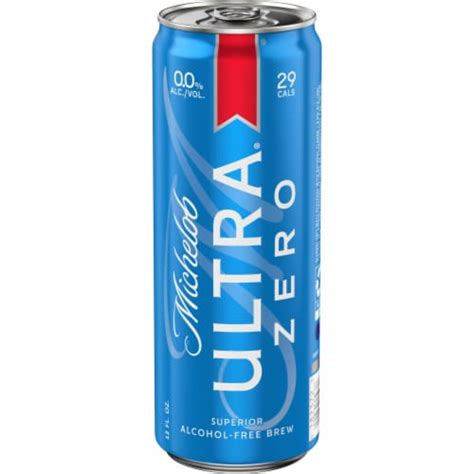 Michelob Ultra Zero Non Alcoholic American Lager Beer 12 Can 12 Fl