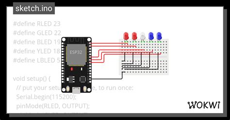 Led Runing Wokwi Esp32 Stm32 Arduino Simulator Led Runing Wokwi Esp32 Stm32 Arduino Simulator