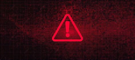 Binary Code Infused Abstract Red Background Depicting Malware Or Hack Attack Concept Vector