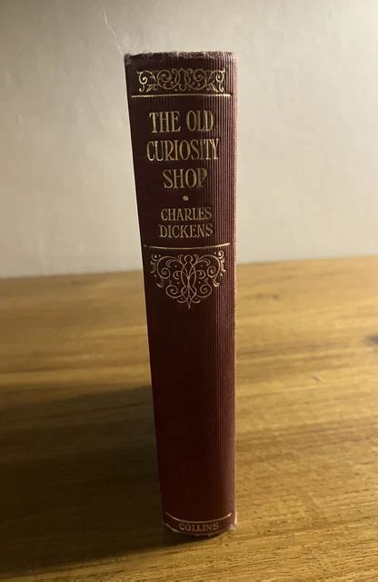 Charles Dickens The Old Curiosity Shop Book Vintage Antique Illustrated