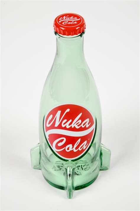 Fallout Nuka Cola Glass Bottle And Cap Nuka Cola Fallout Merch Official Bethesda Gear Store