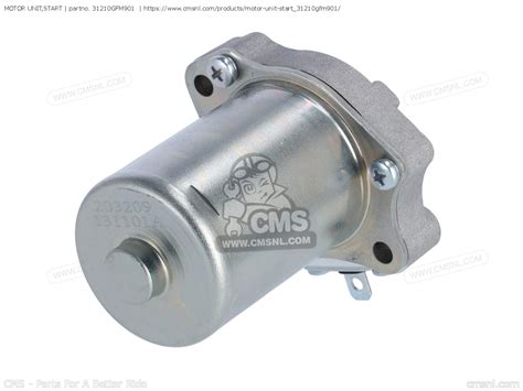 31210gfm901 Motor Unitstart Honda Buy The 31210 Gfm 901 At Cmsnl