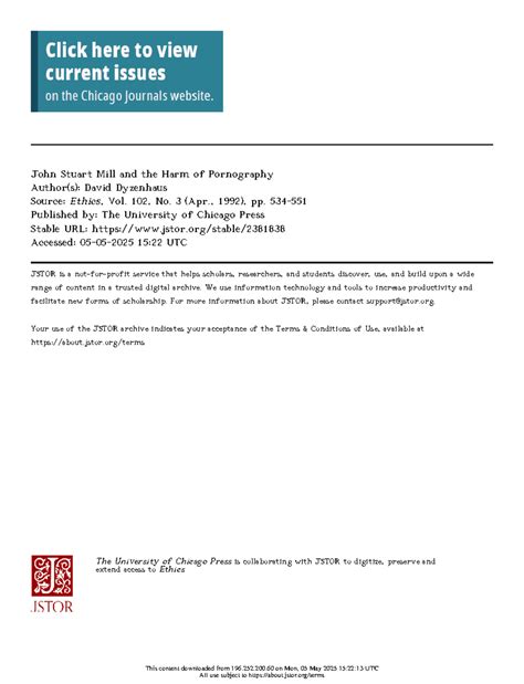 John Stuart Mills Stance On Pornography And Feminist Perspectives
