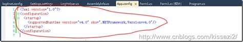 在c 代码中应用log4net（二）典型的使用方式 c log4net winform csdn博客