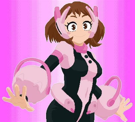 Mha Uravity Pixel Art By Madnessnh97 On Deviantart