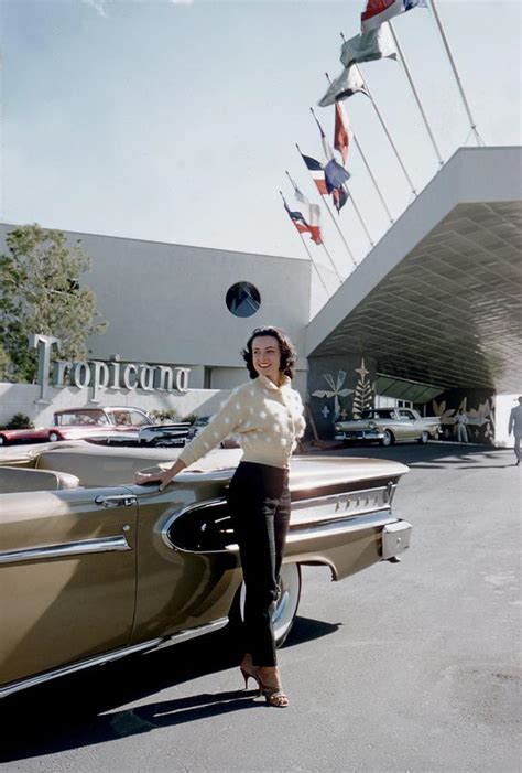 Kitty Dolan At The Tropicana Hotel 2 By Hy Peskin Archive