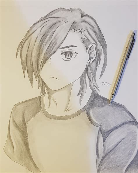 Hanzō Urushihara Lucifer From Devil Is A Part Timer Pencil Rfanart