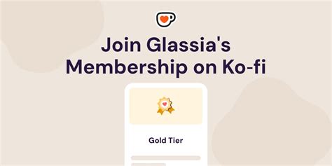 Join Glassias Membership