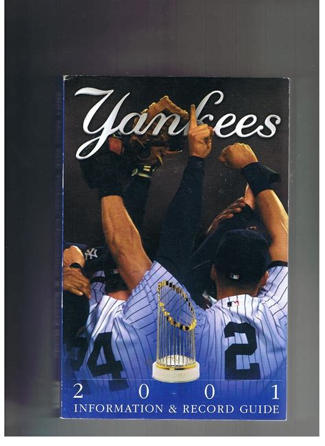 Yankees 2001 Information And Record Guide New York Yankees