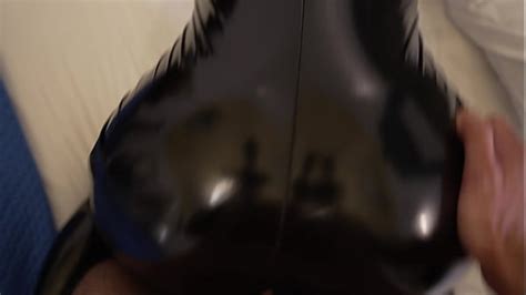 He Picks Me Up And Fucks Me From Behindand And Cums On My Latex Suitand I
