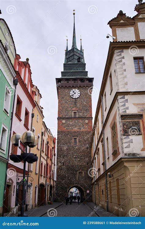 Zelena Brana Or The Green Gate At Pernstynske Namesti In Pardubice Czech Republic Editorial