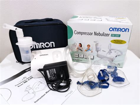 Omron Compressor Nebulizer Ne C801 Health And Nutrition Medical Supplies And Tools On Carousell