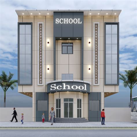 School Qacp Sheet Elevation Design