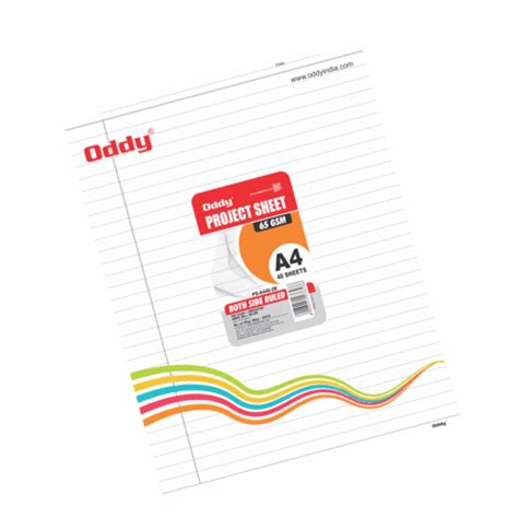 Oddy Project Sheet Feature Premium Paper 140 Gsm At Best Price In
