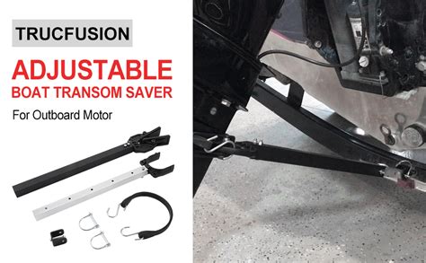 Trucfusion Adjustable Transom Savers For Small Outboard