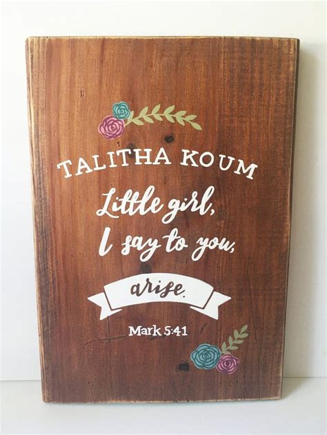 Talitha Koum Bible Verse What Does Mark 5 41 Mean Jifai