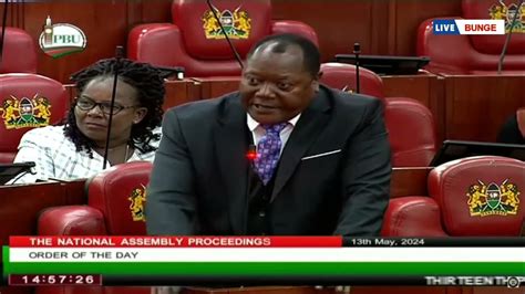 Mp Wandayi Wanjala Heat Up Parliament By Challenging Speaker Wetangula