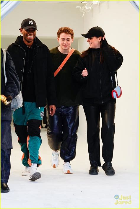 Timothee Chalamet Kit Connor And Omar Rudberg Step Out For Loewe Fashion